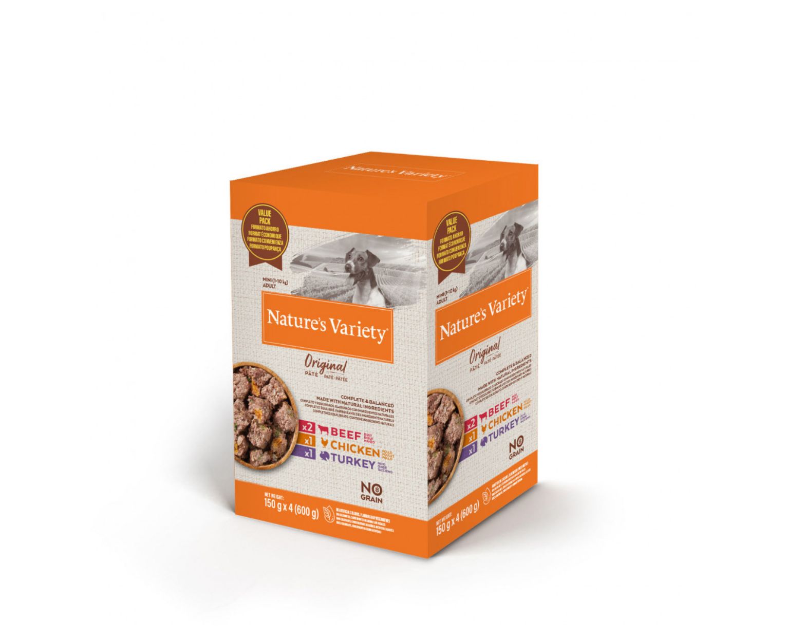 Nature´s Variety Original Multipack Mini 4 x 150gr | Confort Animal